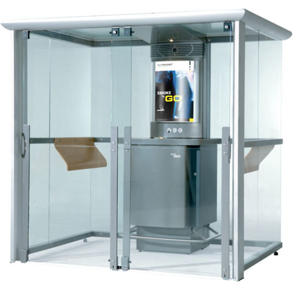 Raucherkabinen - CZECH Reinlufttechnik